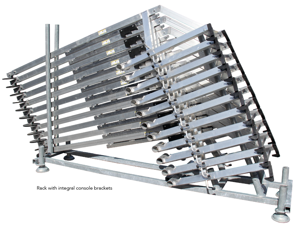 Integral console bracket MATO Pro anti-fall protection | Scaffolding ...