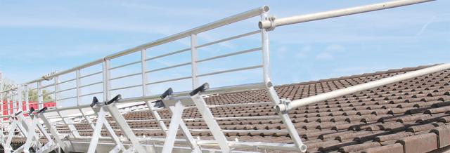 Parapet clamp/ fall pr MATO Pro anti-fall protection... | Scaffolding ...
